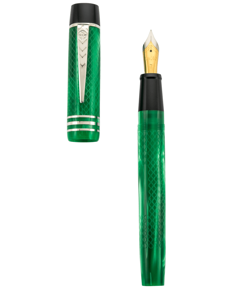 Magna Classic Orange Pearl & Silver Fittings