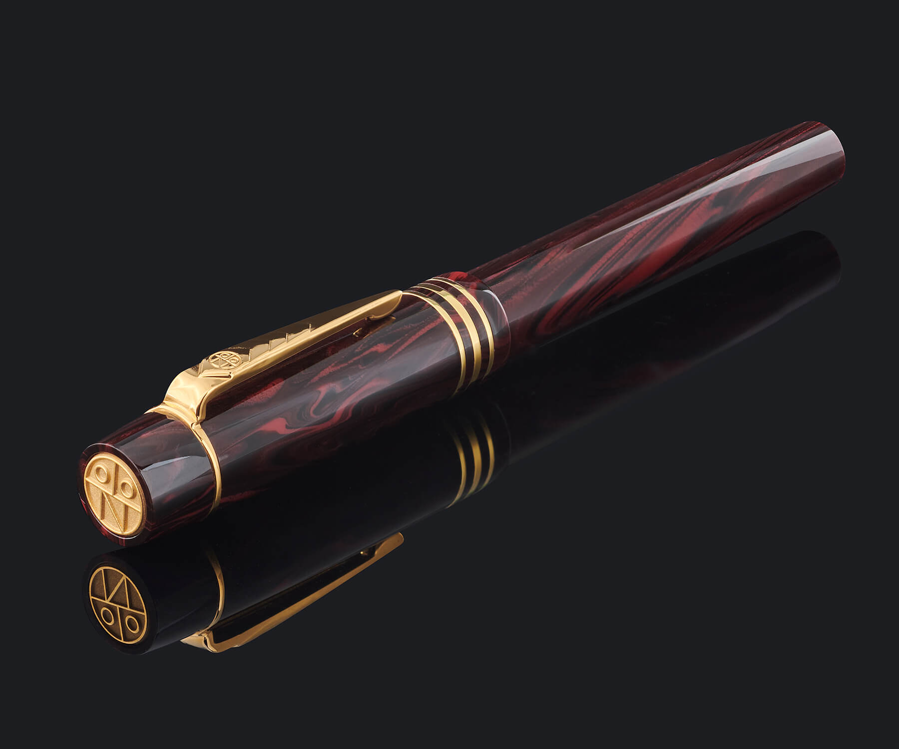 Magna Claret - Luxury, Handcrafted, British Fountain Pens | Onoto