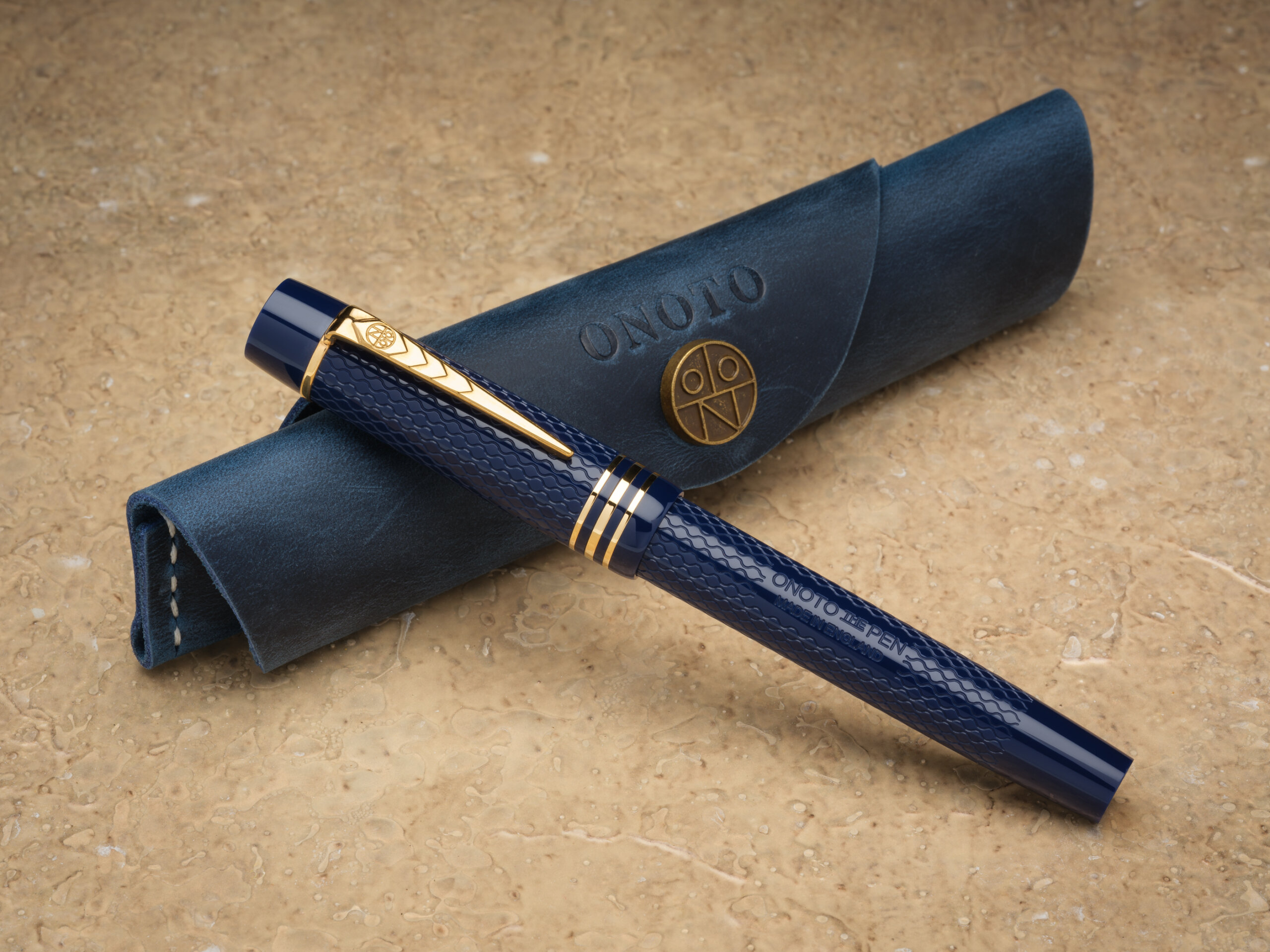 Magna Classic Blue & Gold Fittings with Chasing